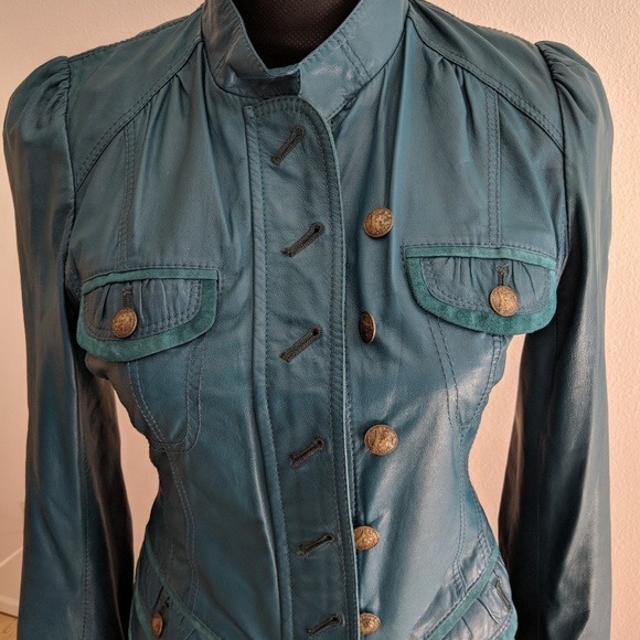 obzee kang Jin Young | Jackets & Coats | Obzee Kang Jin Young Green ...